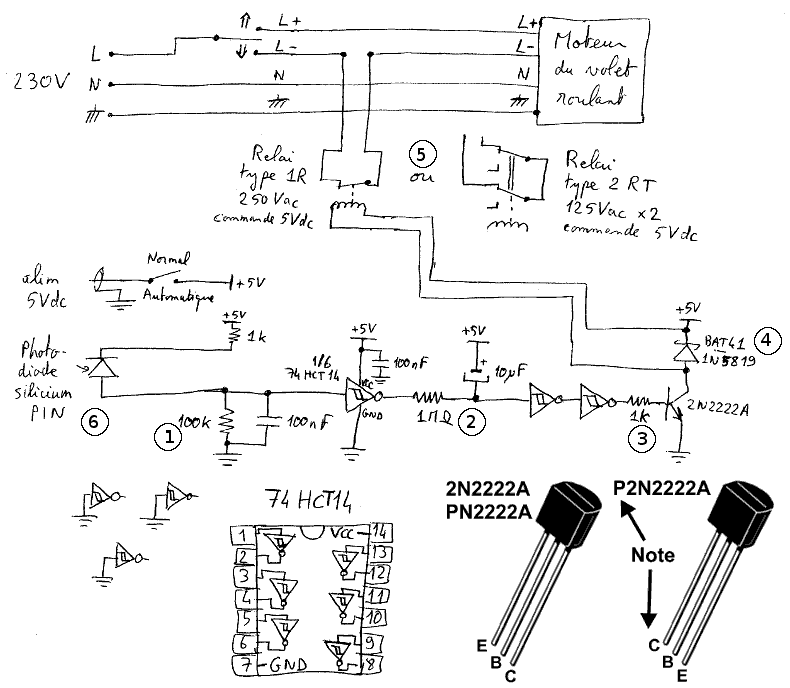 Volet automatique - Site de Miguel J